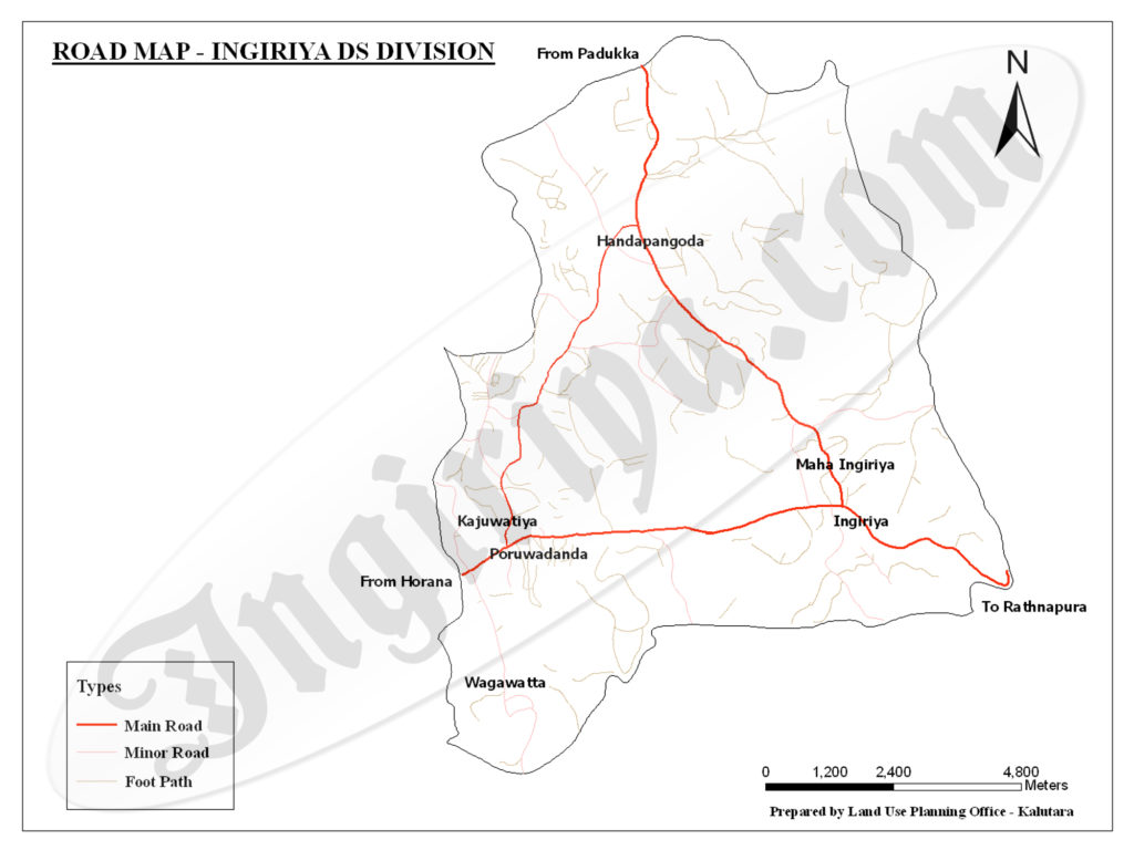 Ingiriya-Road-Map | Ingiriya City
